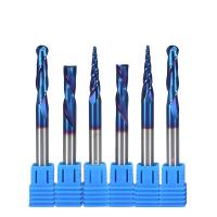 Quality YingBa OEM 10pcs/set Carbide Inch Size Freze Milling Cutter Wood Working CNC for sale