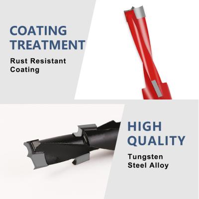 China TCT Woodworking Hole Saw Hinge Boring Step Drill Bits Blind Hole Through Hole Row Drill Tungsten Carbide Bit Set for sale