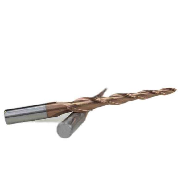 Quality Carbide Tools Taper Milling Cutter Tungsten Steel Ball Nose End Mill End Mill for sale