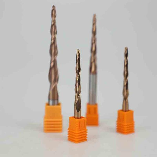Quality Carbide Tools Taper Milling Cutter Tungsten Steel Ball Nose End Mill End Mill for sale