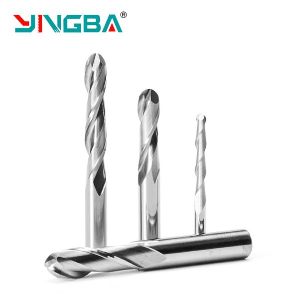 Quality Manufacturer CNC Tools 2Flutes Carbide Ball Nose CNC Router Bits Aluminum for sale
