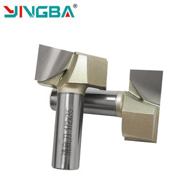 Cina Frese per router per la pulizia del fondo YINGBA, frese per la pulizia del fondo CNC, frese per la finitura superficiale del fondo, frese a candela per frese per legno in vendita