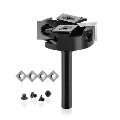 Cina Strumenti per taglio di legno inserti di carburo sostitutivi Spoilboard Bit incisione a 60 gradi fresatura Taglio CNC tipo V Bit router in vendita