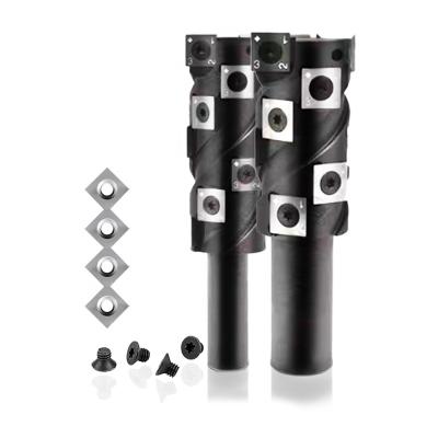 Cina Strumenti per taglio di legno inserti di carburo sostitutivi Spoilboard Bit incisione a 60 gradi fresatura Taglio CNC tipo V Bit router in vendita