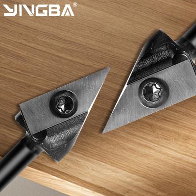 Cina Fresa a V per scanalature 45/60 gradi 1/2 1/4 gambo con inserti sostituibili per incisione legno in vendita