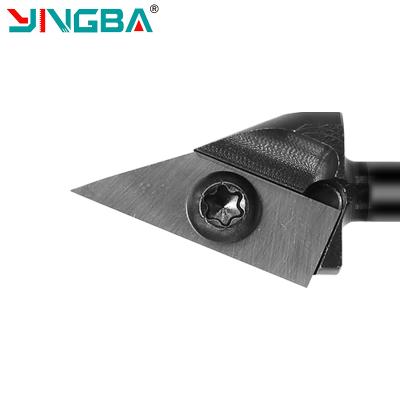 Cina Vendita a caldo 1/2 1/4shank 45 /60 gradi V Bit utensili per taglio di legno Carburo sostituibile inserire bit per il router legno in vendita