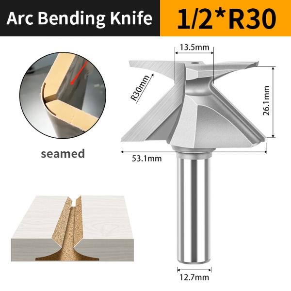 Quality R18 R30 R50 Wood Surfacing Router Bit 55 Degree Hardwood Router Bits for sale