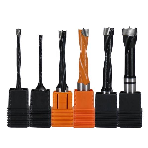 Quality 15MM Two Flute Row CNC Router Bit Alloy Hole Opener Woodworking Drill Bits for sale