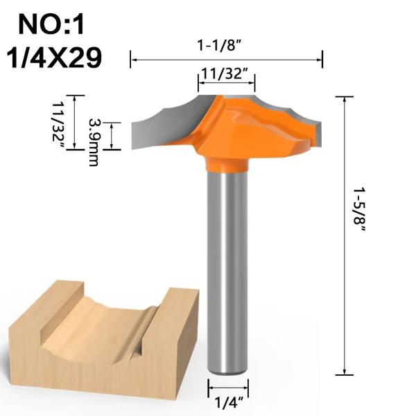 Quality Door Engraving CNC Router Bit Lace Cabinet Engraving Bit 55HRC for sale