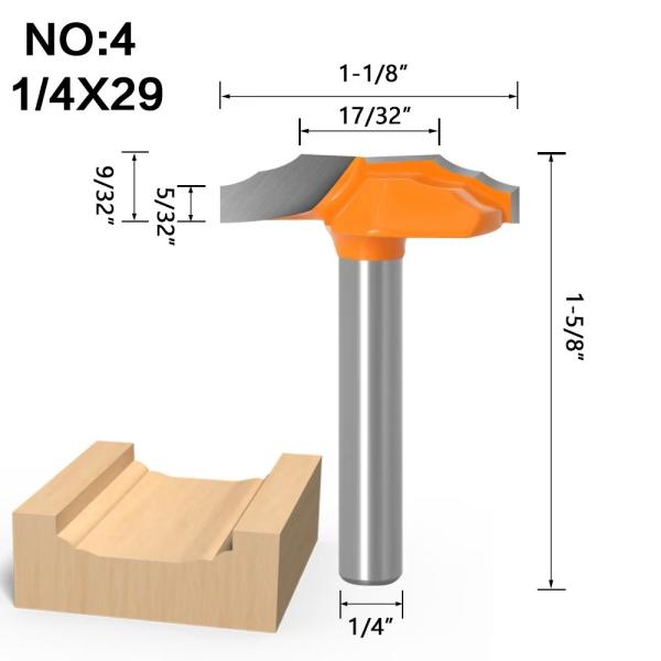 Quality Door Engraving CNC Router Bit Lace Cabinet Engraving Bit 55HRC for sale