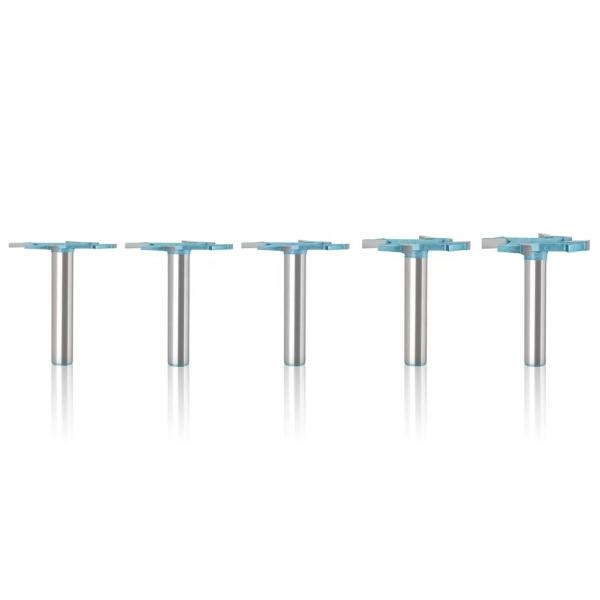 Quality 4 Flute Cutter Router Bit T Type Slot Cutting Cnc Router Tools Grooves for sale