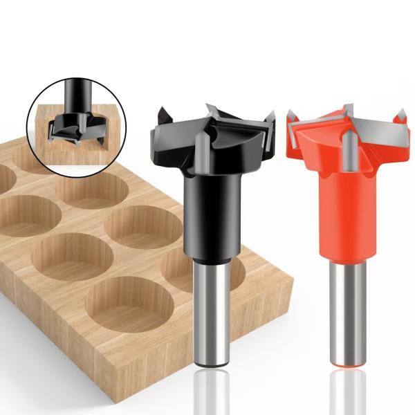 Quality 35mm Forstner Through Boring Bits 70mm Cnc Drill Bits For Wood for sale