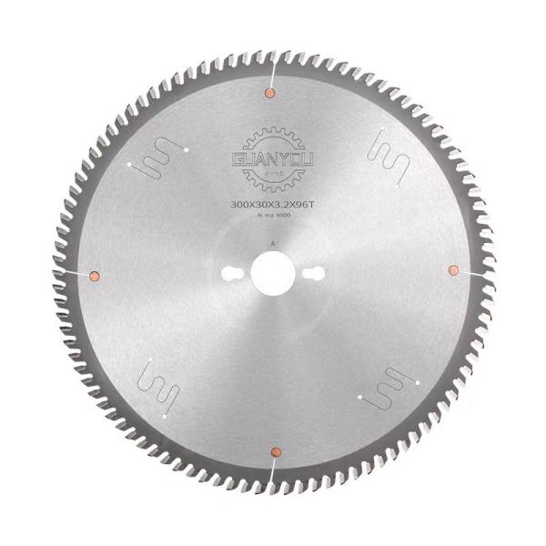 Quality 300 X 96T CNC Wood Bit Push Table TCT Circular Saw Blade 8mm For Woodworking for sale