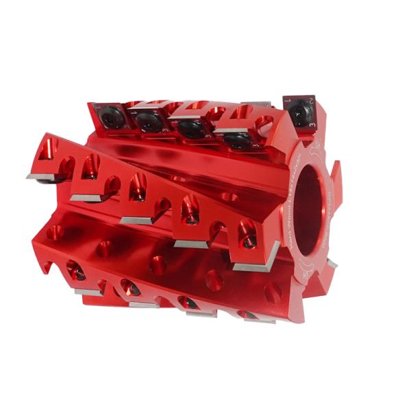 Quality Wood Planer Wood Carving Bits 45HRC Spindle Moulder Cutter Helical Cutter Head for sale