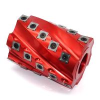 Quality Wood Planer Machine CNC Wood Bit 55HRC 60HRC Spiral Head Cutter Blades for sale
