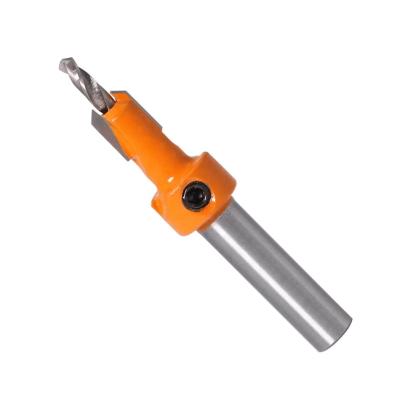 China Online Wholesale  8mm Shank HSS Woodworking Countersink Router Bit Set Screw Extractor Remon Demolition for Wood Milling Cutter for sale