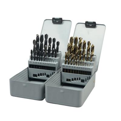 Cina 1mm - 10mm CNC per la trivellazione 19Pcs M2 HSS per la trivellazione Set DIN338 Metrica 135 Grado in vendita