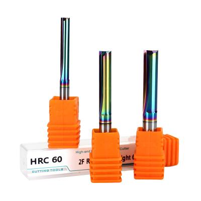 Китай Фреза для фрезерования печатных плат YingBa High Quality с покрытием, твердосплавная, с плоским дном, кукурузные зубья, концевая фреза, инструменты для резки дерева, фрезы для ЧПУ продается