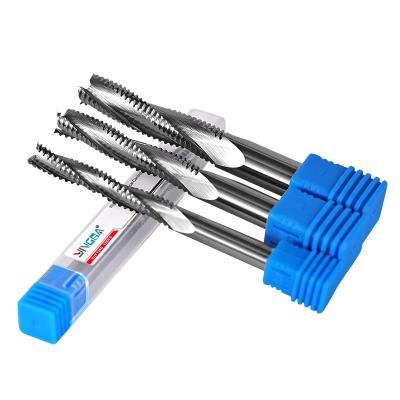 Китай YingBa Производитель CNC 3 Флейты Плоский Черновой Спиральный Бит Чистовая Черновая Стальная Фреза продается