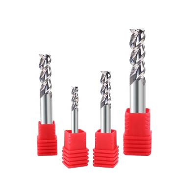 China Yingba 3-Flute Carbide End Mill Cutter for Aluminum High Precision Milling Tool Sharp Milling Blade Cnc Router  Bit for sale