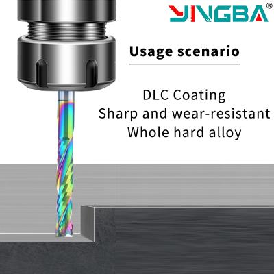 Κίνα Συγκρότημα για ξυλουργική εργασίαΣυνεργείο κοπής CNC Milling Cutter Cutting Tool Router Bit Extreme Uselife Coated Solid Carbide προς πώληση