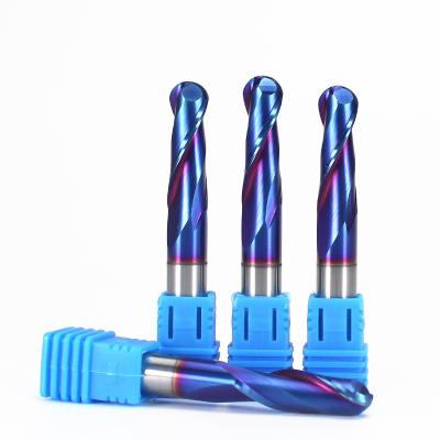 China YingBa CNC Router Bits Personalizado Tungsteno 2 Molino de extremo de flauta con revestimiento de carburo sólido Molino de extremo de carburo CNC Bit para el trabajo de la madera en venta