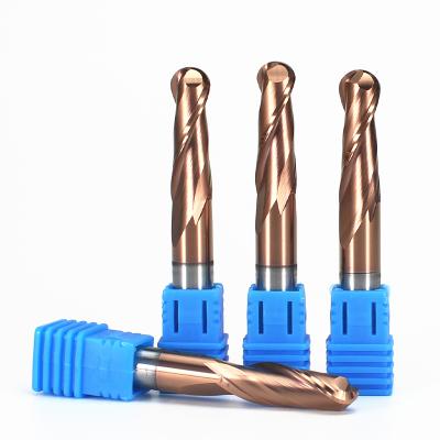 China YingBa CNC Router Bits Personalizado Tungsteno 2 Molino de extremo de flauta con revestimiento de carburo sólido Molino de extremo de carburo CNC Bit para el trabajo de la madera en venta