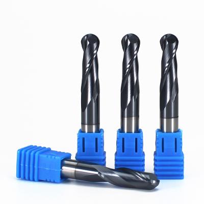 China YingBa CNC Router Bits Personalizado Tungsteno 2 Molino de extremo de flauta con revestimiento de carburo sólido Molino de extremo de carburo CNC Bit para el trabajo de la madera en venta