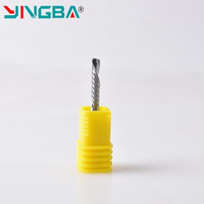 Китай CNC-маршрутизатор Битс Фабрика Прямая цена Деревообрабатывающие инструменты Предварительная спиральная голова Леворучная одноручная флейта фрезерная резка продается