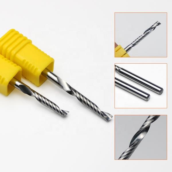 Quality Yingba CNC Router Endmill 3.175 Tool Single Flute 4mm Bit Cutting Tool 6mm for for sale