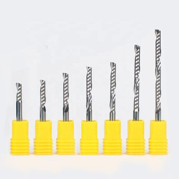 Quality Yingba CNC Router Endmill 3.175 Tool Single Flute 4mm Bit Cutting Tool 6mm for for sale