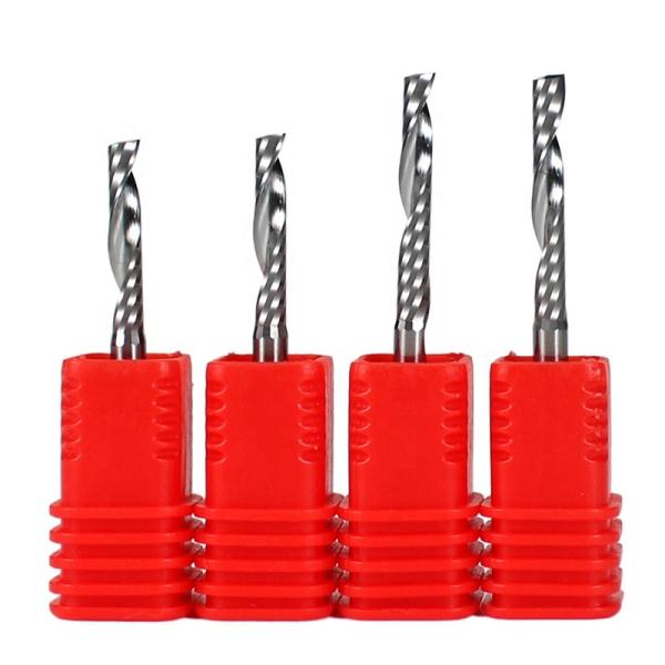 Quality Yingba CNC Router Endmill 3.175 Tool Single Flute 4mm Bit Cutting Tool 6mm for for sale