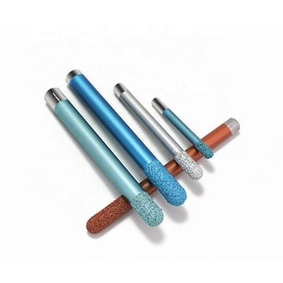 China Yingba  Carbide Flat Head Brazing CNC Stone Carving Stone Tools Embossed Lettering Marble Granite Diamond Engraving Machine Tool for sale