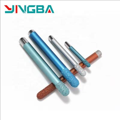 China Wholesale Stone Carving Knife CNC Laser Engraving Drill Bit Stone Specific Brazing Flat Head Bottom Cleaning Knife for sale