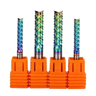 Cina Yingba Hot Sale Carbide PCB Cnc Corn Teeth Milling Cutter CNC Router Bits Circuit Boards Carbon Fiber Milling Cutter in vendita