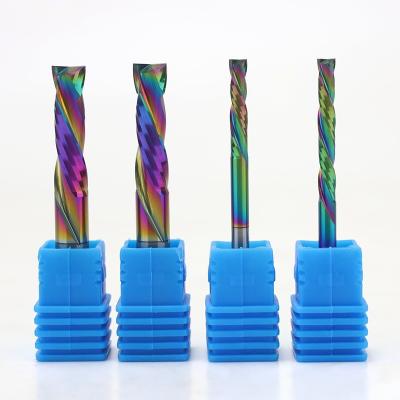 Cina Fresa in metallo duro per rivestimento DLC Precision Tools, 8mm 10mm, set di punte per router CNC in vendita