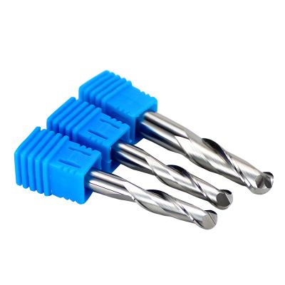 China Customizable ODM CNC 2-Flute End Mill Wood Cutters 5mm Ball Nose Bit Wood Carving Milling Cutters Ball Nose Cutter Carving Bit for sale
