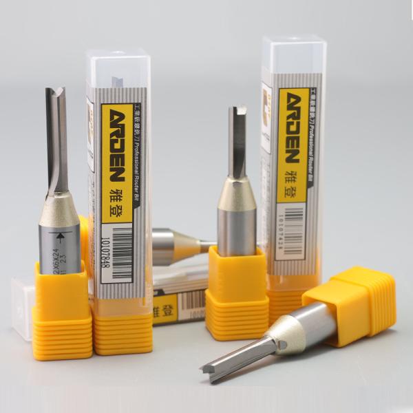 Quality Arden CNC Router Bit TCT Carbide Milling Cutter 2 Flute Straight Bit for MDF for sale
