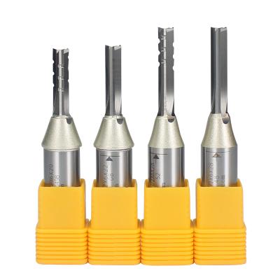 China CNC Wood Router Bits Arden AK47-1/2 3flute 6*20 Carbide 3 Splines End Mill TCT Straight Bit Wood Milling Cutter Auyatools for sale