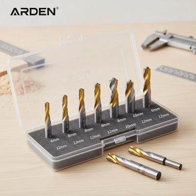 China ARDEN Custom OEM TCT Router Bits Multi-Size Kit 6-12mm Carbide CNC Cutter Set for Small Woodworking Workshop for sale