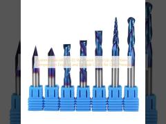 Customizable HRC45-65 Workpiece Spiral Up and Down Compression End Mill and Carbide Cutter for CNC Process