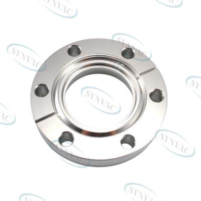 China CF Bored Flange Nonrotatable Tapped Bolt Holes For High Vacuum for sale