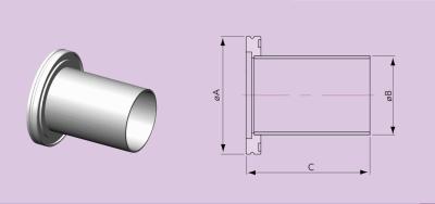 China ISO Half Nipple SS304 Vacuum Systems Vacuum Chambers Semiconductor Industry for sale