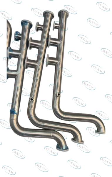 Quality Mirror Polishing Wire Drawing Or Blasting Custom Vacuum Pipeline for sale