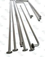 Quality Mirror Polishing Wire Drawing Or Blasting Custom Vacuum Pipeline for sale