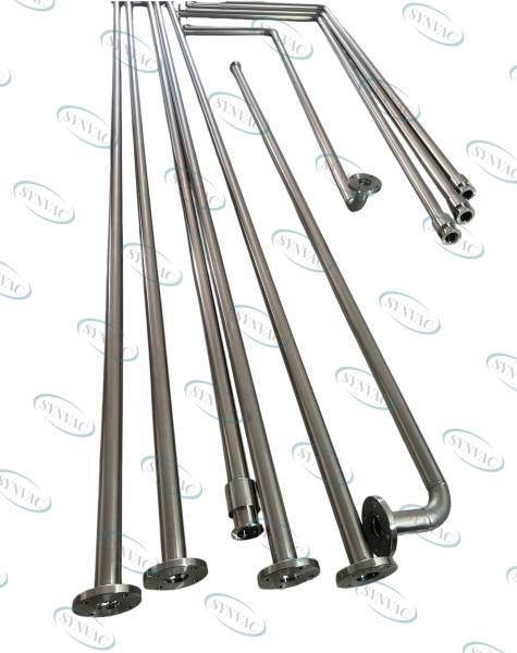 Quality Mirror Polishing Wire Drawing Or Blasting Custom Vacuum Pipeline for sale