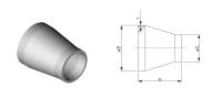 China Helium Leak Detection Conical Reducers For Vacuum System for sale
