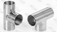 China BA Or Blasting Surface Treatment Vacuum Tee For Vacuum System for sale