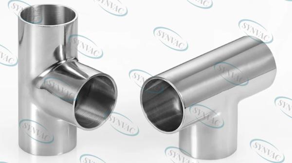 Quality BA Or Blasting Surface Treatment Vacuum Tee For Vacuum System for sale