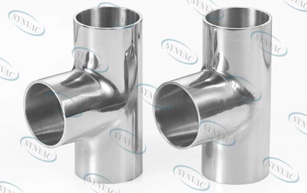 Quality BA Or Blasting Surface Treatment Vacuum Tee For Vacuum System for sale